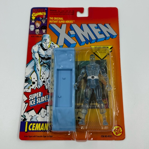 Marvel | Toys | Vintage 993 Marvel Uncanny Xmen Iceman Super Ice Slide ...
